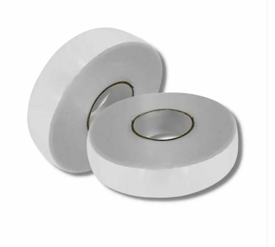 Клейкая лента Fita Dupla Face, двусторонняя, белая, 18 мм х 1,2 м
