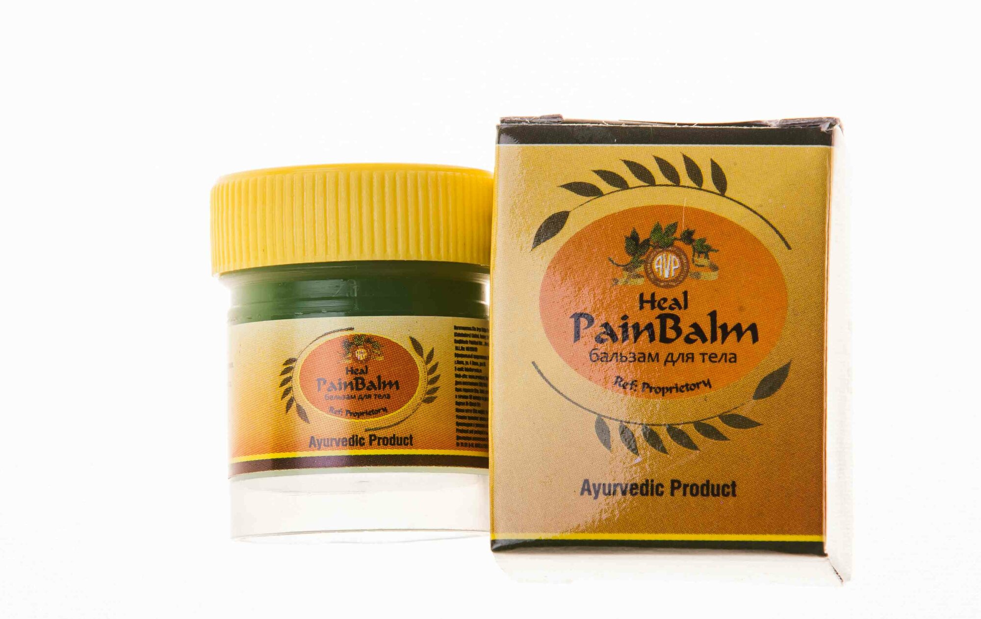 Болеутоляющий бальзам "Хил" / Heal pain balm 10 gm/Индия/AVP