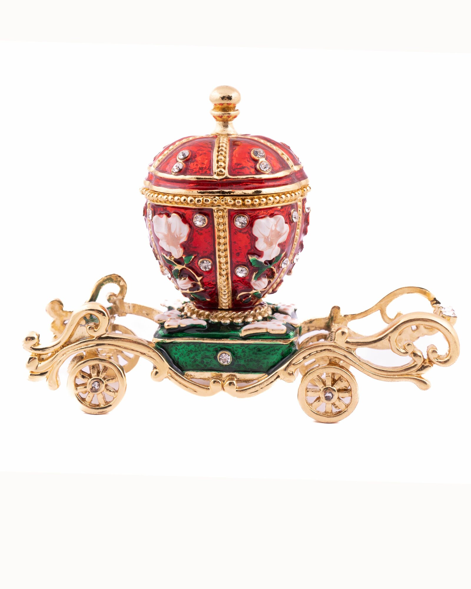 Шкатулка "Карета" в стиле "Фаберже"