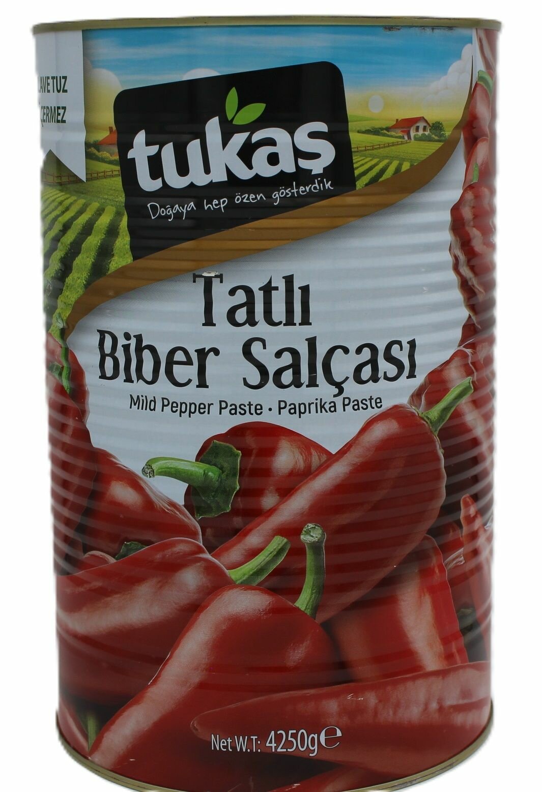Tukas Tatli Biber Salcasi Перечная паста (из сладкого перца) 4250гр