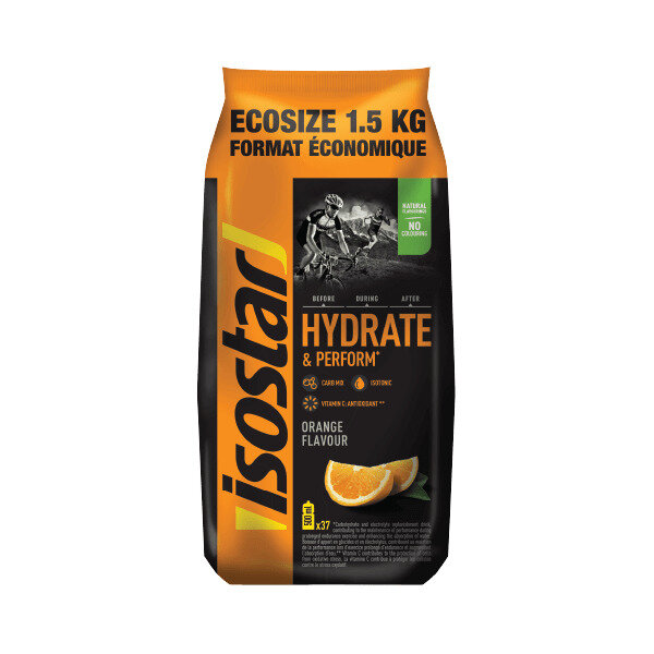 Напиток ISOSTAR Hydrate & Perform Powder Экопак 1,5 кг, Лимон