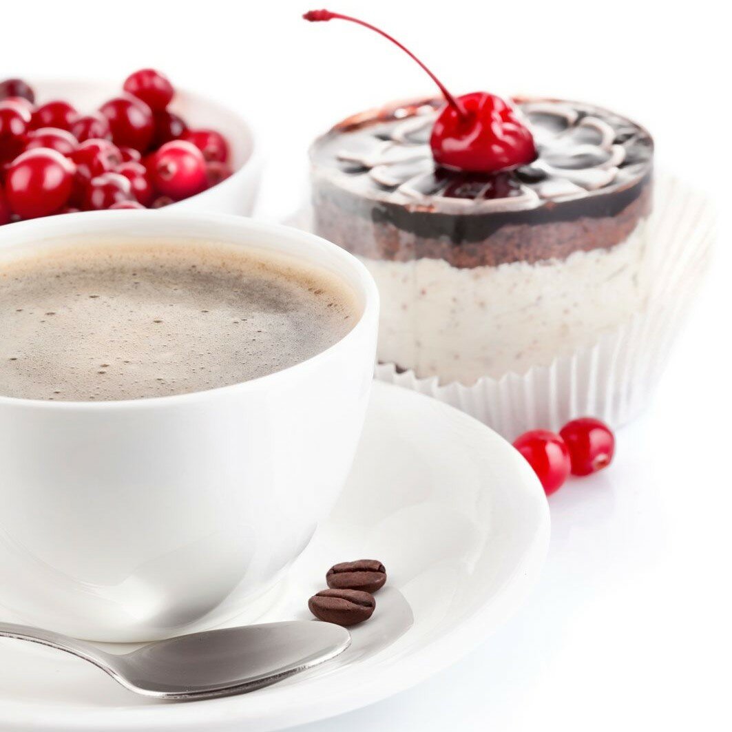 Десертный кофе Вишня (50 гр) Бразильская Арабика светлой, бережной обжарки