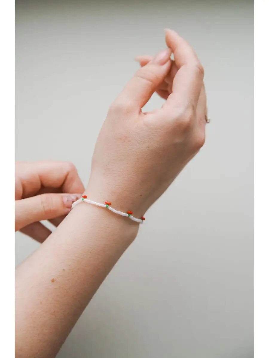 Браслет, бисер