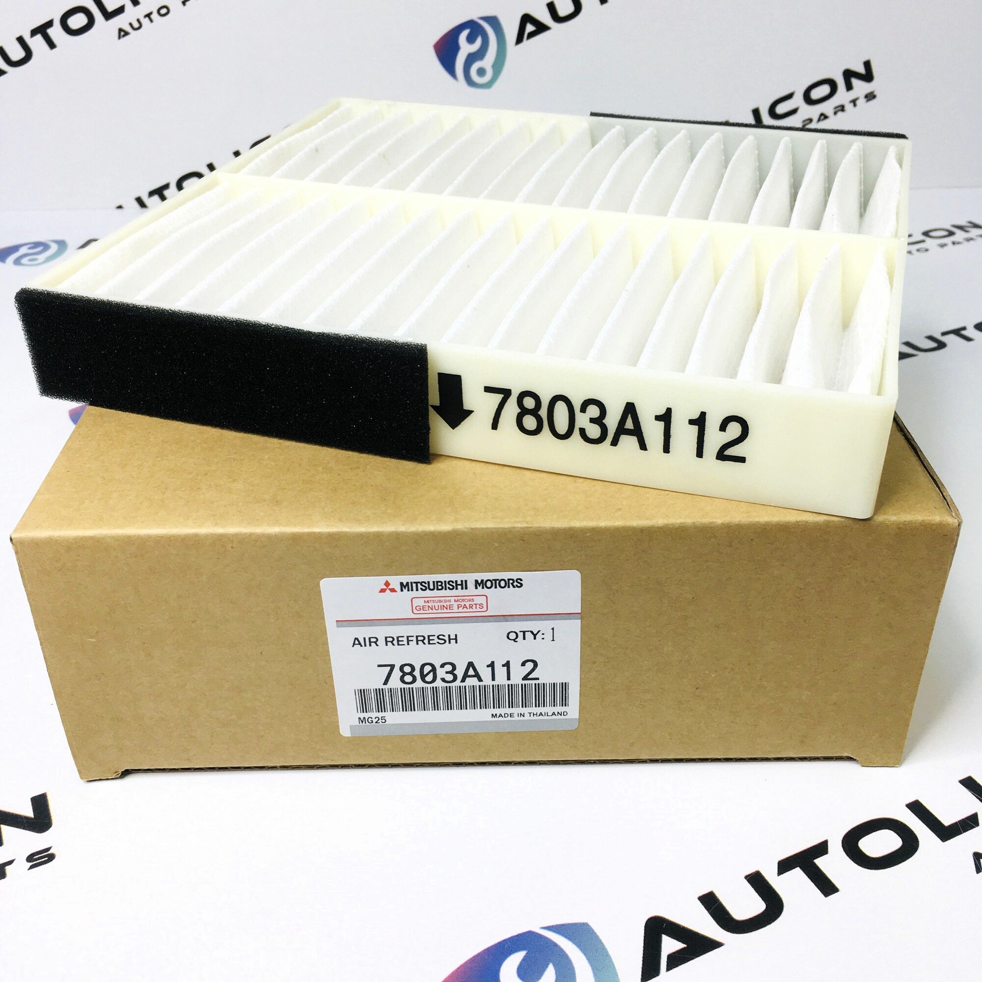 Фильтр салонный Mitsubishi 7803A112 / Pajero Sport Outlander L200 Citroen Aircross C4 C-Crosser, Mitsubishi Asx Cedia Galant Fortis Lancer Rvr Strada Triton, Peugeot 4007