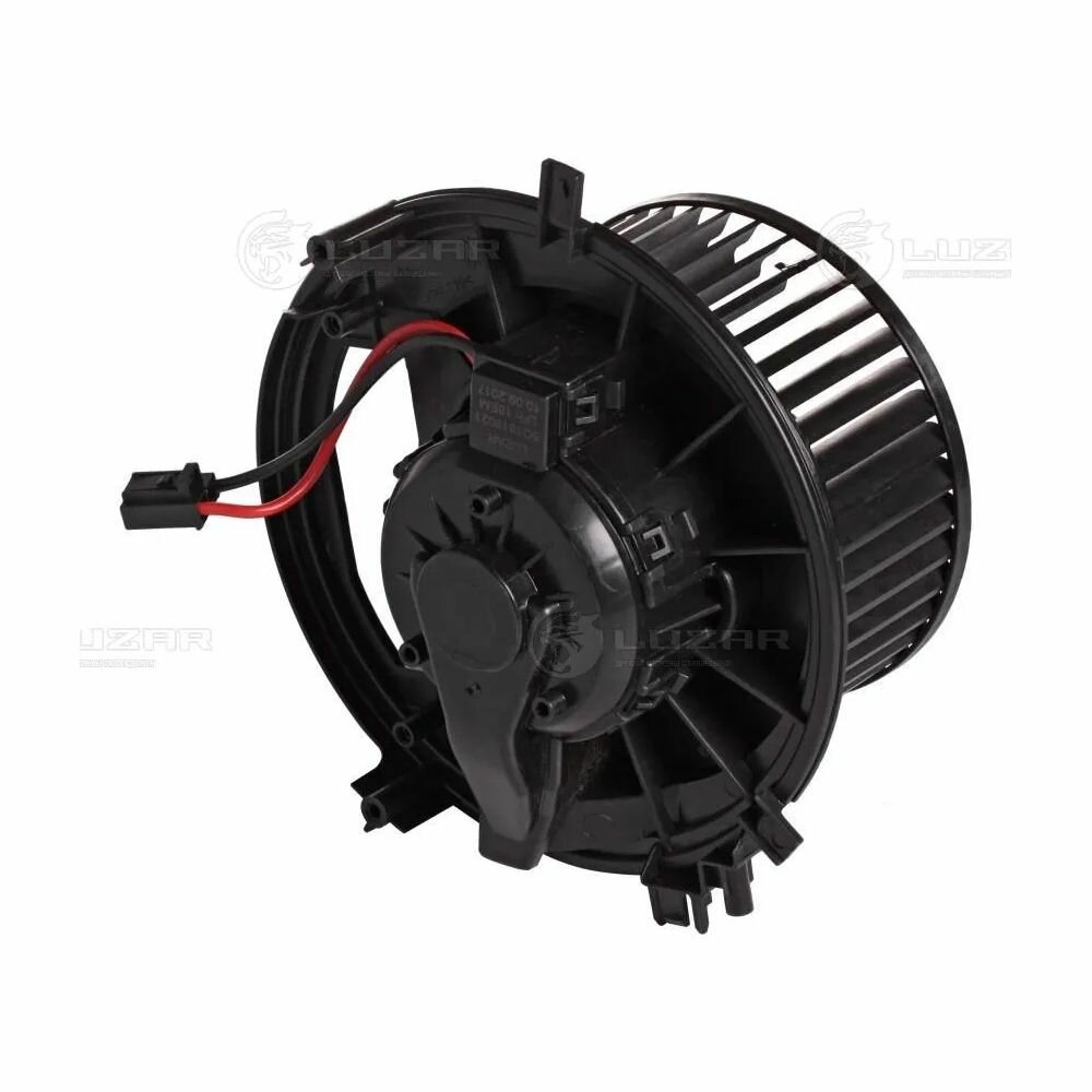Вентилятор отопителя LUZAR LFH18EM, для Skoda, Volkswagen, черный