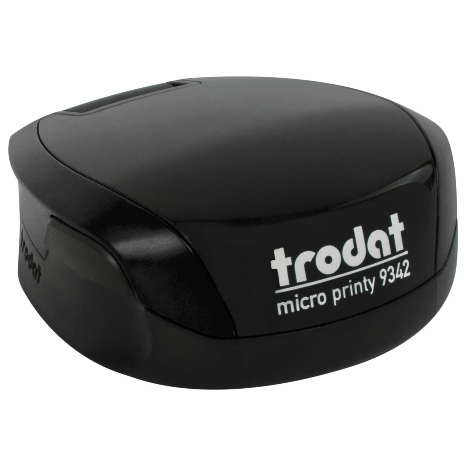 Оснастка для печатей карманная, D=42 мм, синий, TRODAT 9342 MICRO P4, корпус черный, подушка, 163186