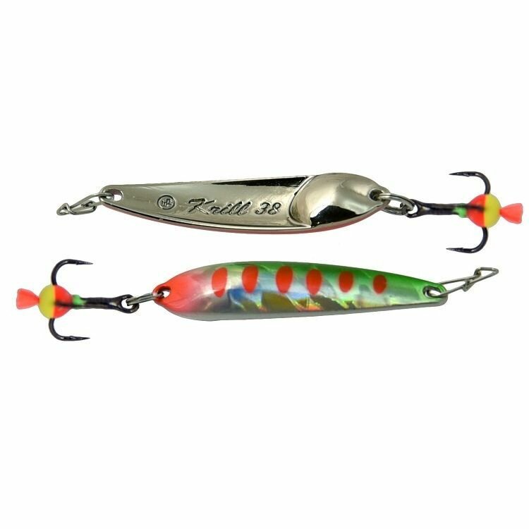 Блесна для зимней рыбалки вертикальная на щуку и судака EcoPro Krill 38мм 3,5 г BIL