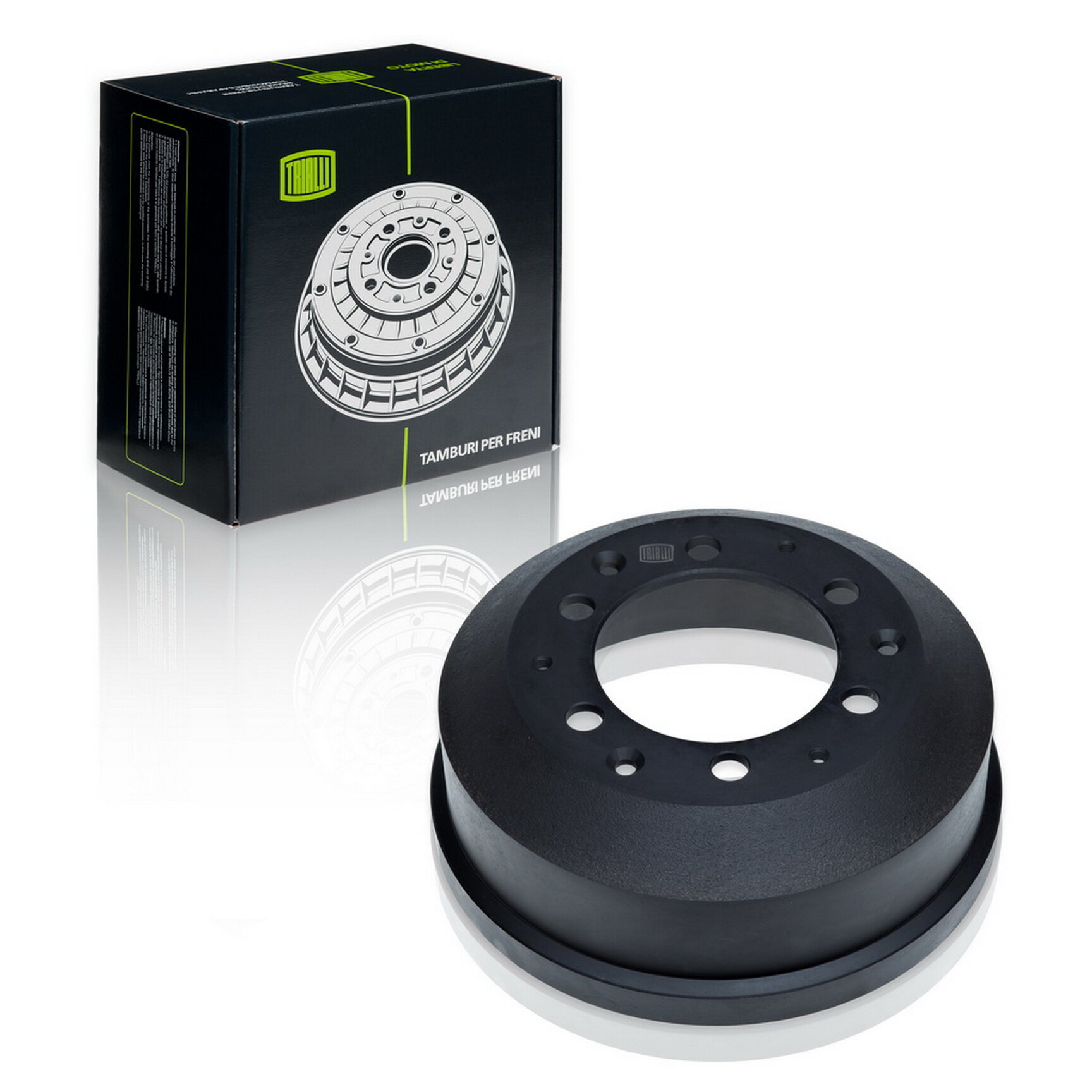 Барабан тормозной для автомобиля Gaz Газ, TRIALLI TF 062 (2 шт.)