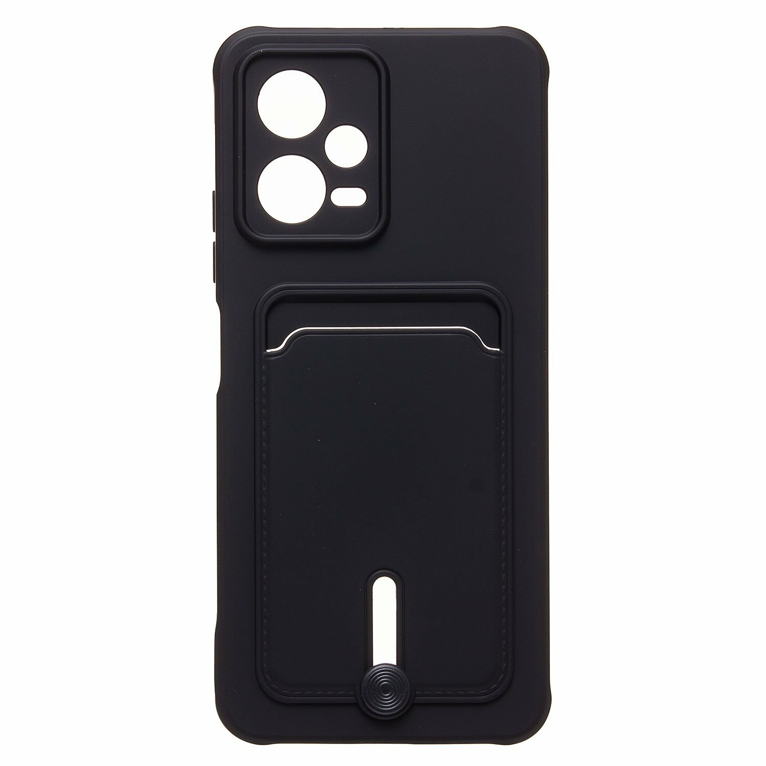 Чехол накладка SC304 для Xiaomi Poco X5 (черный)