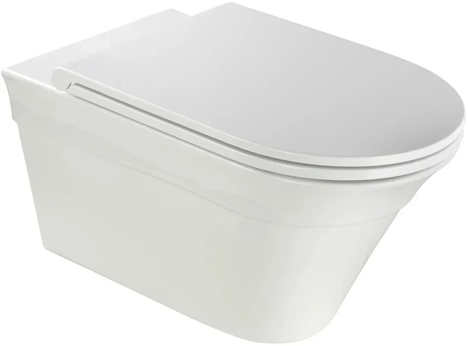 Унитаз подвесной Migliore Monaco 32062 безободковый, белый глянец