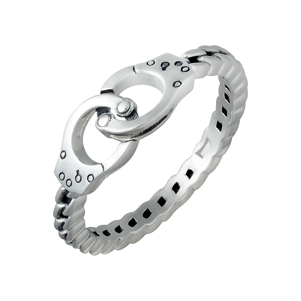Кольцо, серебро, 925 проба