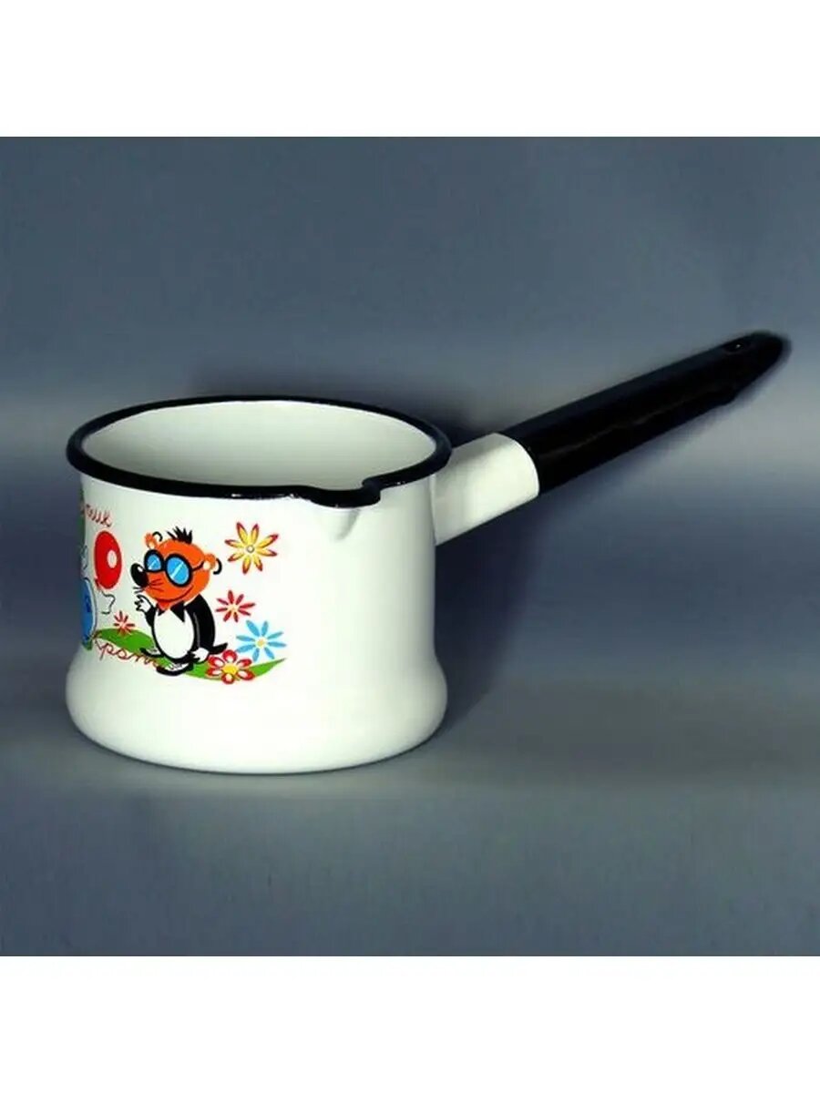 Ковш эмалированный 1л