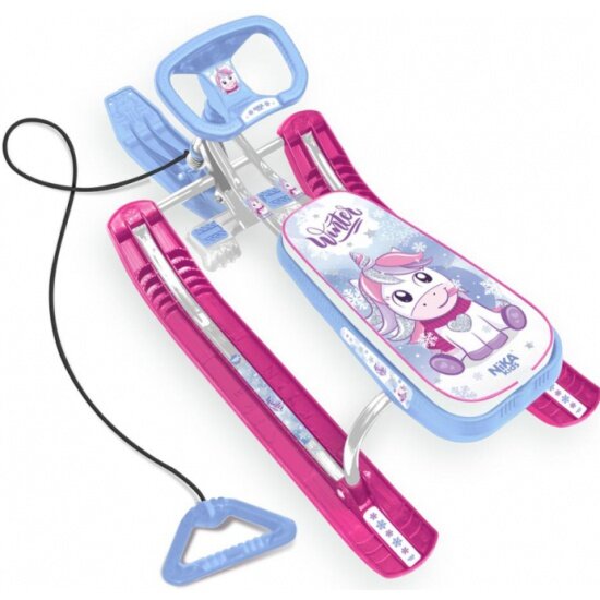 Снегокат Nika Тимка Спорт 1+ (единорог)