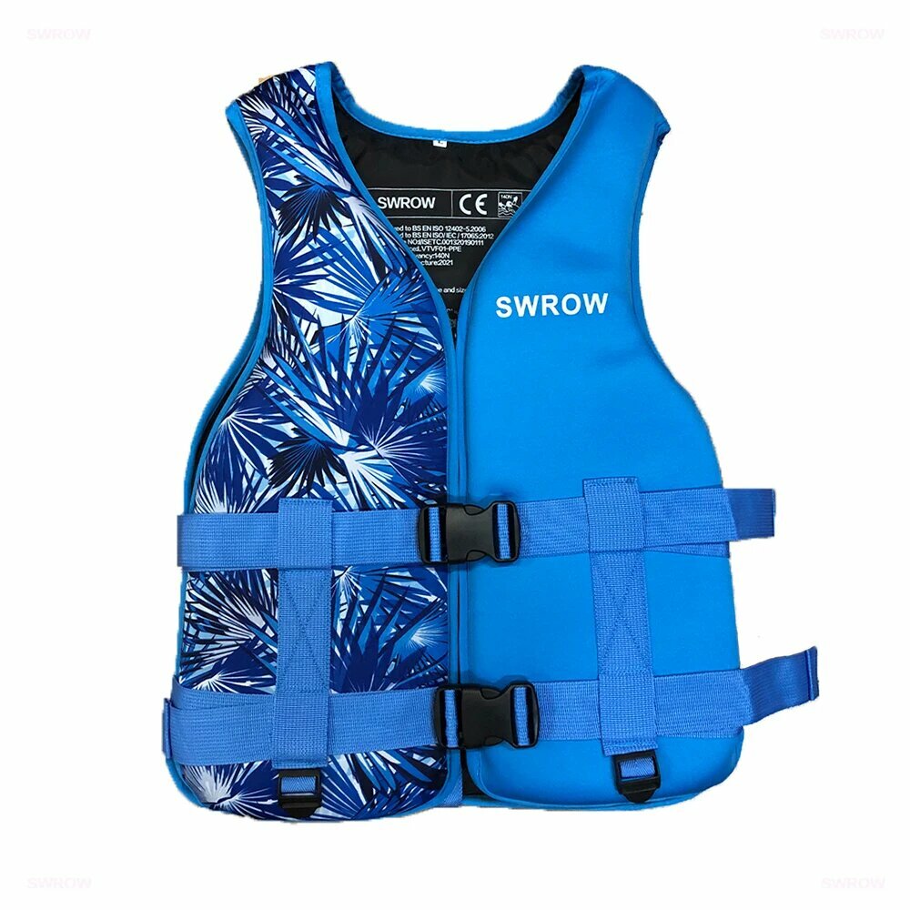 Спасательный жилет SWROW синий, XS 20-30KG, Maple Leaf Blue
