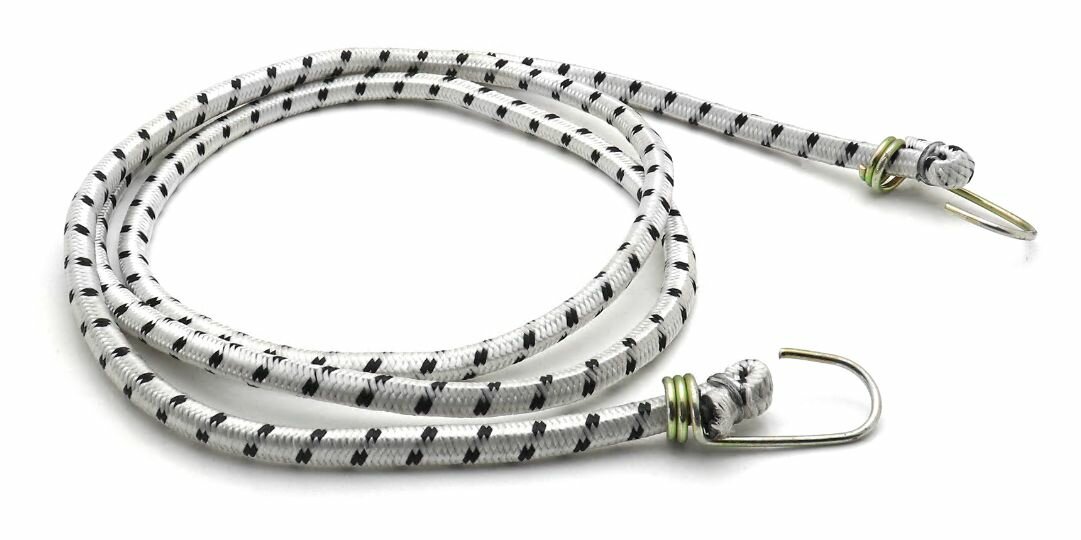 Резинка для крепления груза с крючками (длина L-1500мм, круглая -10мм.)