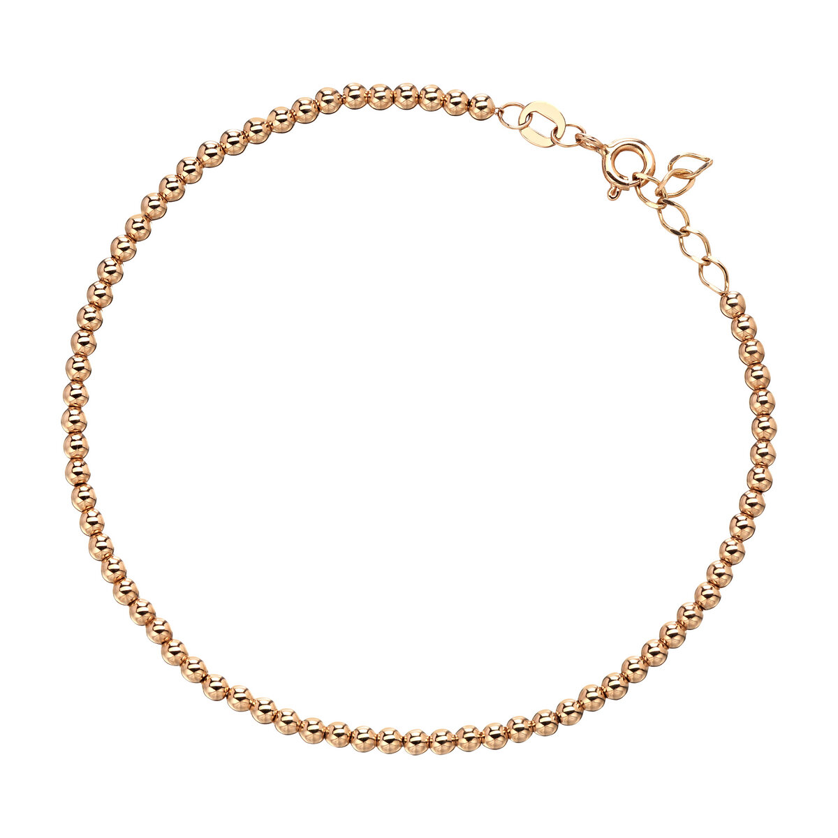 Браслет, красное золото, 585 проба