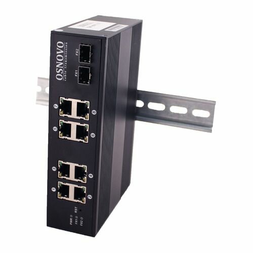 Коммутатор OSNOVO SW-70802/I, неуправляемый