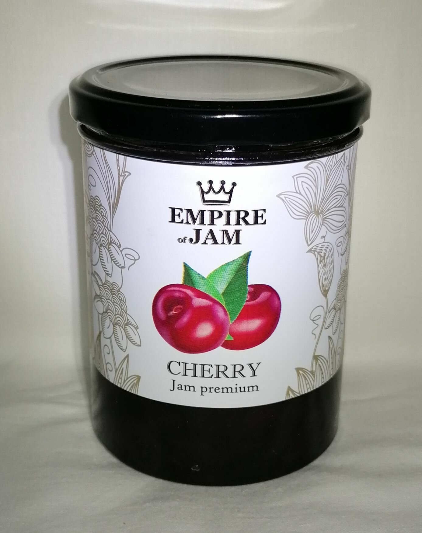 3шт, Варенье вишневое Империя джемов, стеклянная банка, 450 грамм