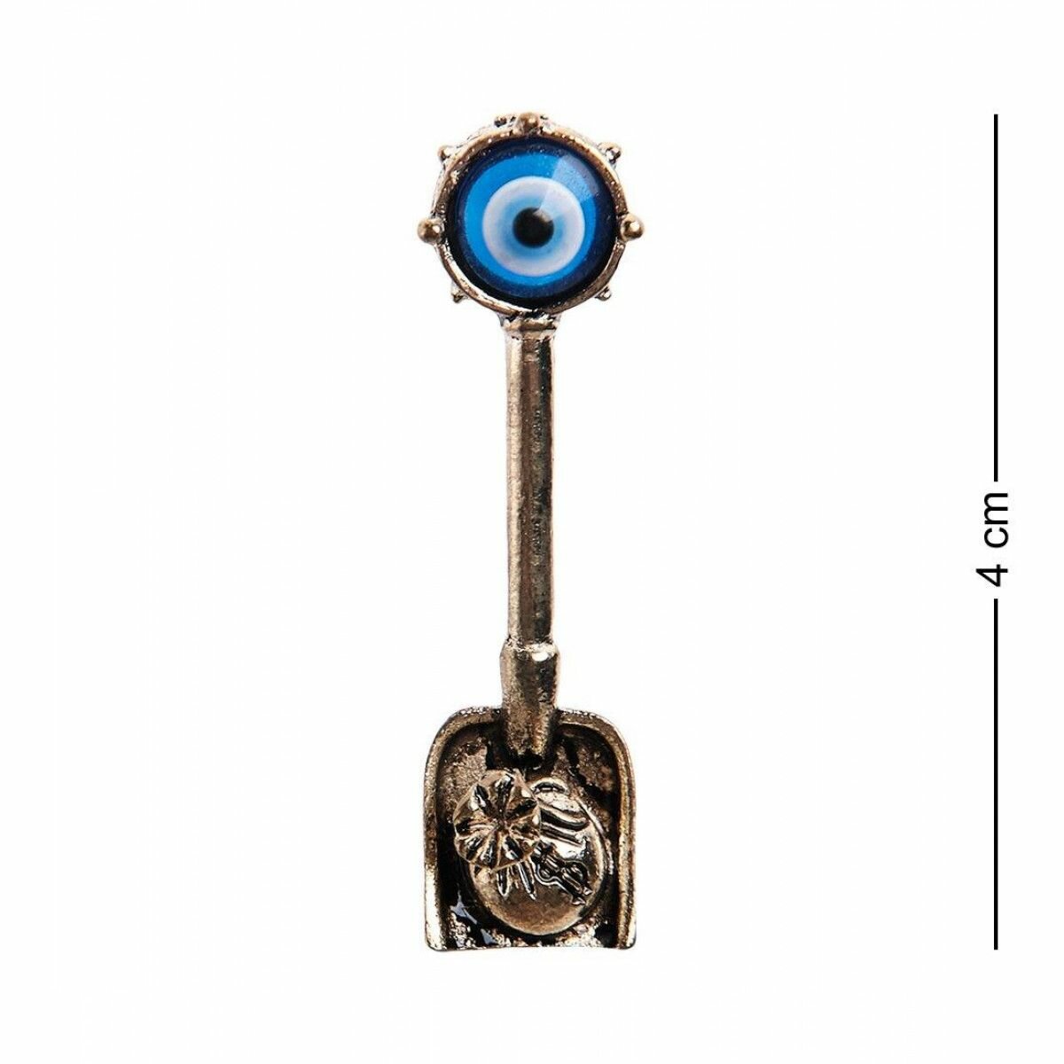 Фигурка кошельковая "Гребу деньги лопатой" (латунь) A2161012