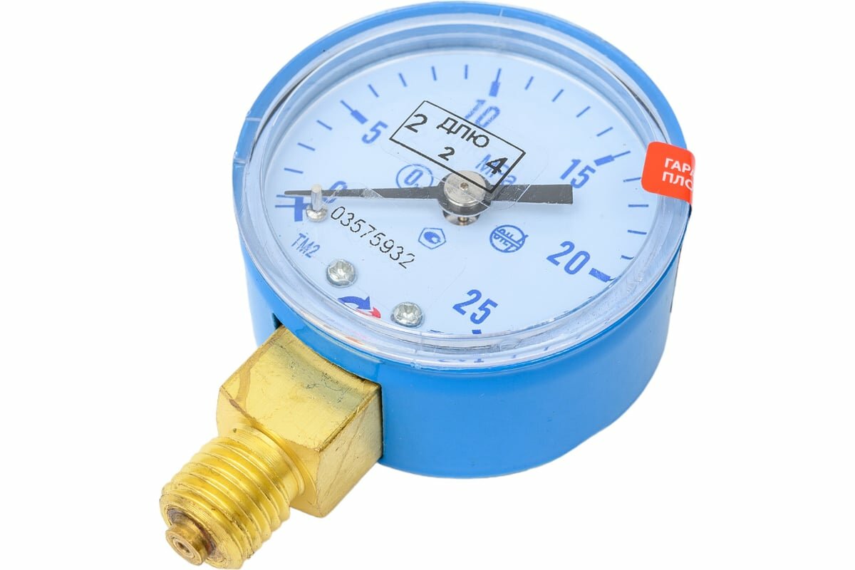Манометр ТМ-210Р.00 0-25 МРа M12x1.5 2,5 O2 ЗП ПТК 00000024076 для газовых систем