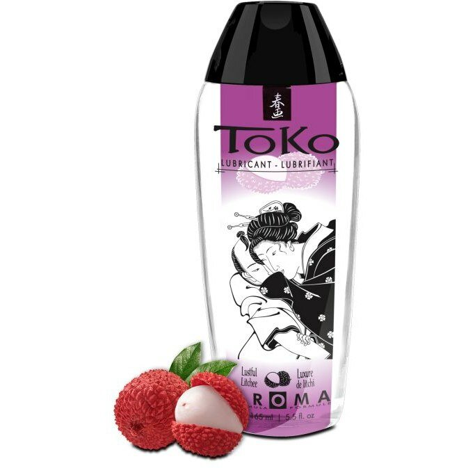 Интимный гель серии TOKO AROMA аромат LUSTFUL LITCHEE 165мл