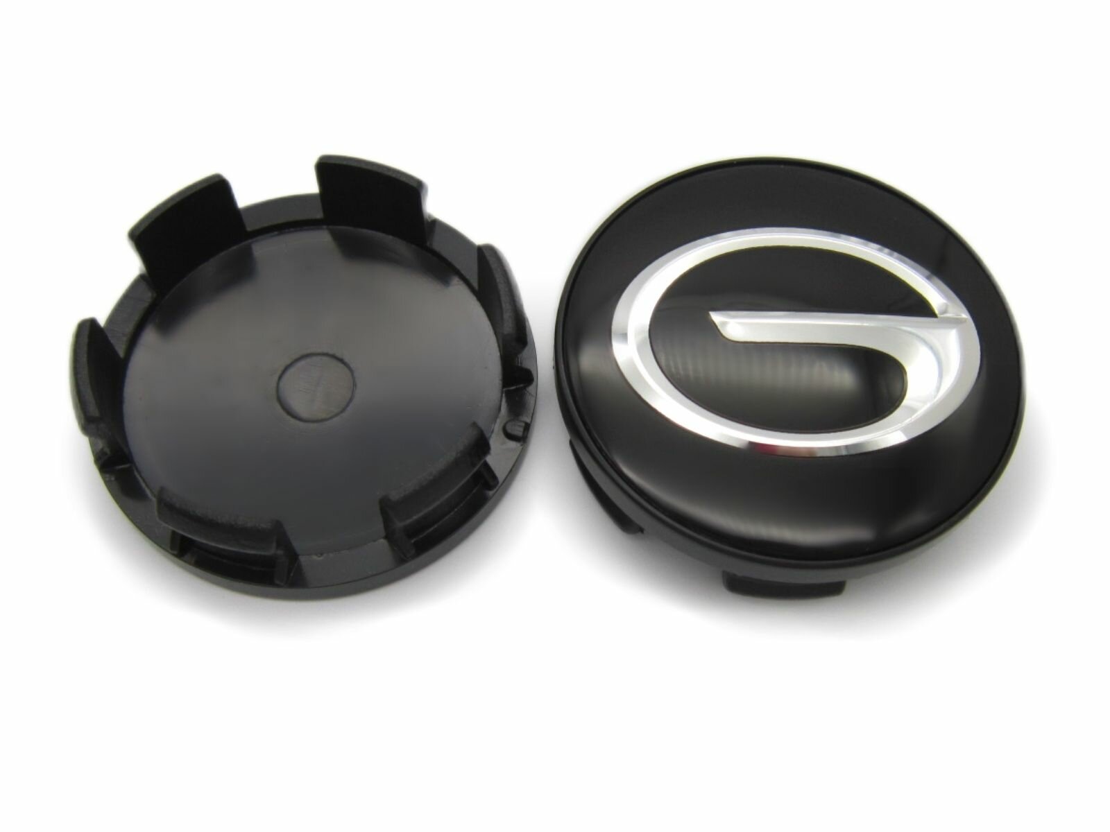 Колпачок, заглушка для литого диска СКАД GAC black 56/51/12 мм, 1 шт.