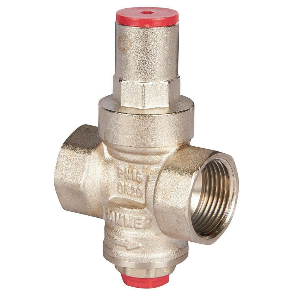 Редуктор давления ROMMER RVS-0010-000020 PN16 вн/вн 3/4" с выходом под манометр