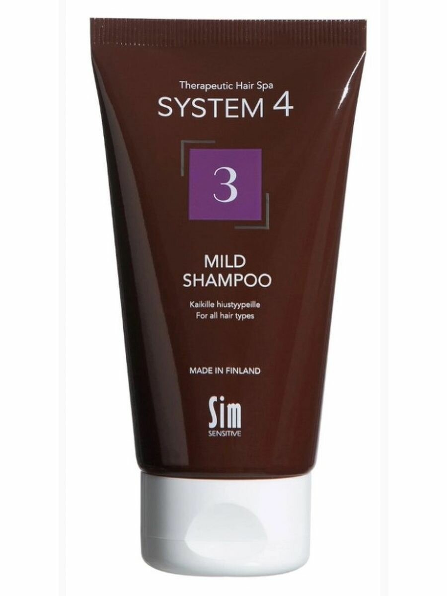 System 4 Шампунь для ежедневного ухода, Система 4, 75 мл