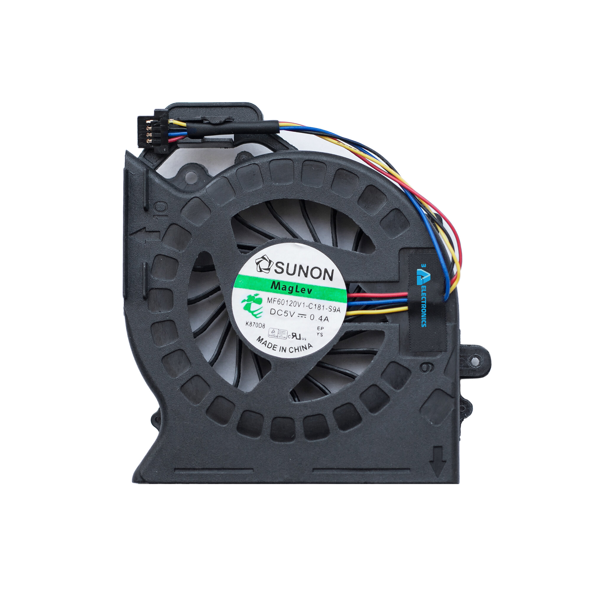 Кулер для ноутбука HP Pavilion dv6-6b54er / Pavilion dv6-6b56er / Pavilion dv6-6b10er / Pavilion dv6-6051er / Pavilion dv6-6077er / Pavilion dv6-6169er / Pavilion dv7-6053er / Pavilion dv7-6152er / Pavilion dv7-6b51er / MF60120V1-C181-S9A