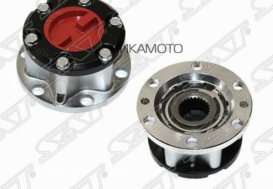 SAT ST-43508-35050 Муфта включения переднего моста механическая (26 Шлицов) TOYOTA DYNA 150/TOYOACE G15 99-01/ HILUX 01