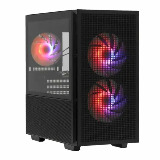 Компьютерный корпус Deepcool CH360 (R-CH360-BKAPE3-G-1) черный - Mini Tower, Micro-ATX, USB 3.2 Gen 1 Type-A