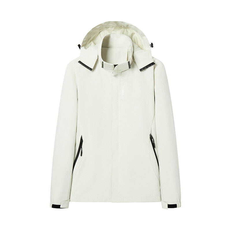 Куртка, женская, 2XL, ветрозащитная, однослойная, белая