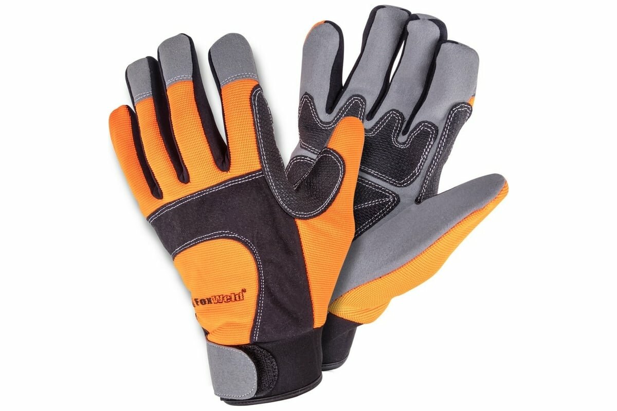 Foxweld Перчатки механические "КомфортПлюс" М-02 7778