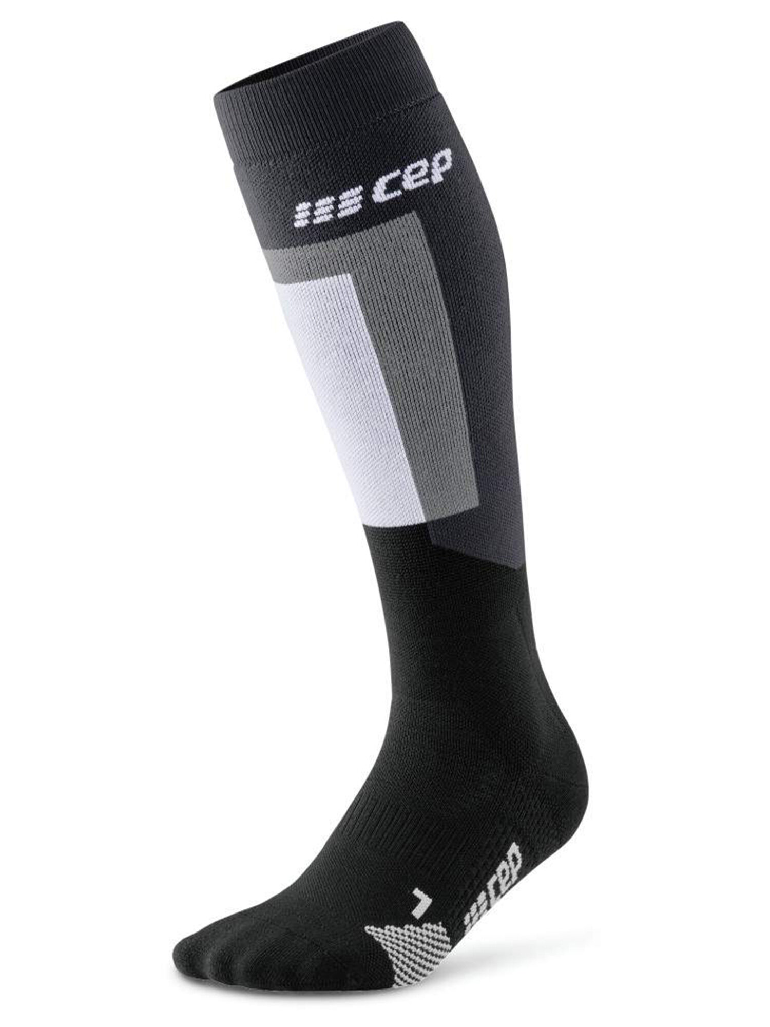 Компрессионные гольфы CEP C214 Black/Grey (INT: III)