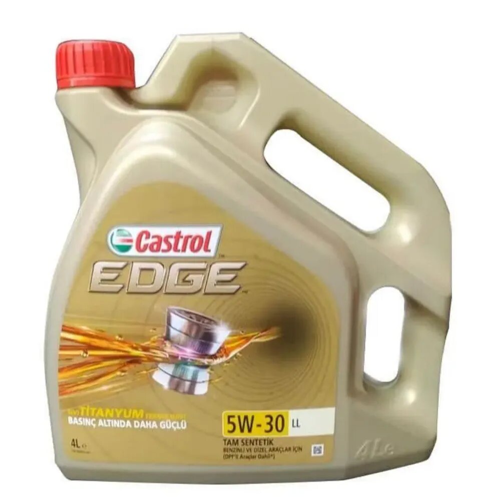 Моторное масло Castrol "Edge", 5W-30 LLсинтетическое, 4л