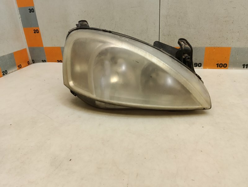 Б/У оригинал, Опель Корса Ц Фара правая Opel Corsa 2001 C, X01 347539 OPEL арт. 09114330