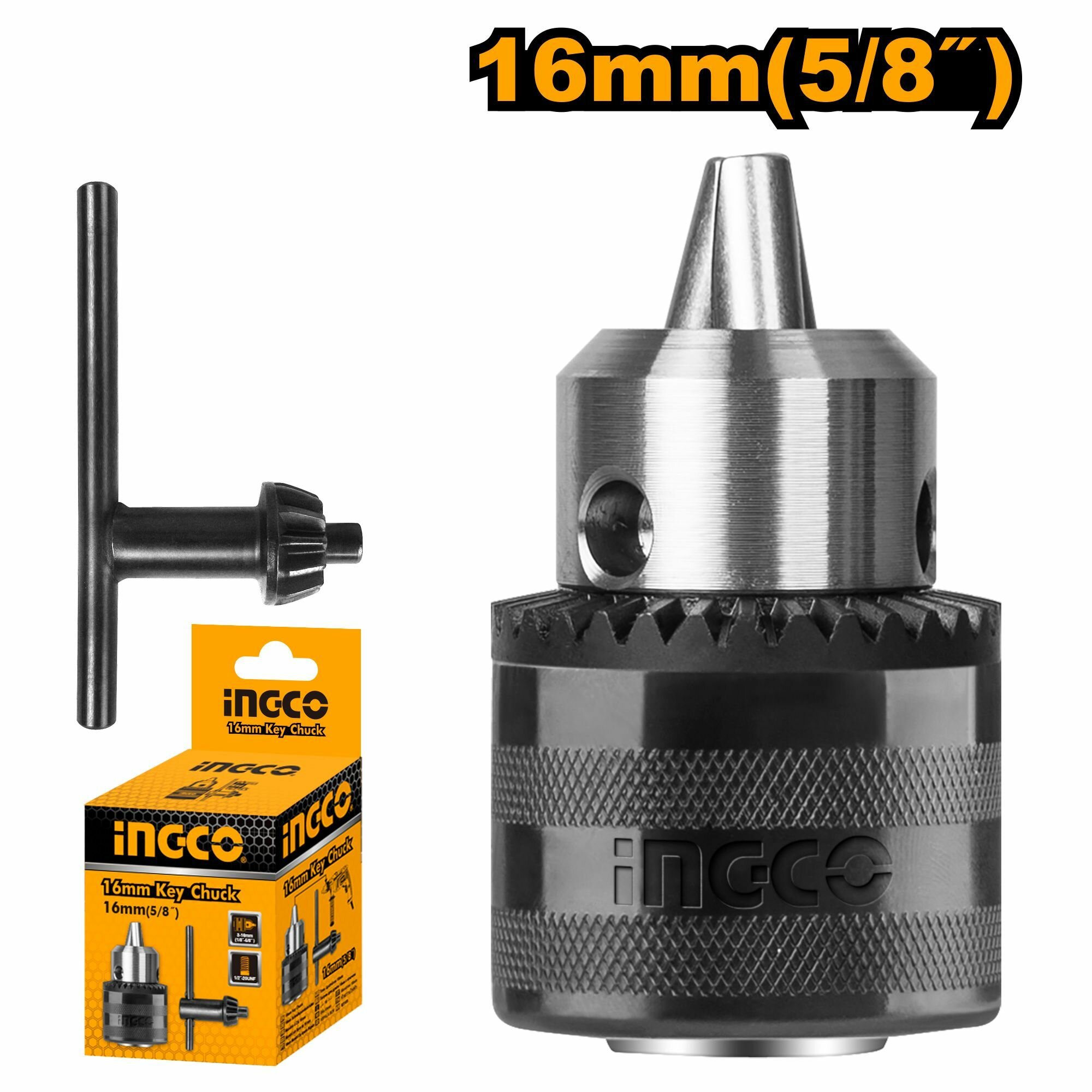 Патрон ключевой INGCO KC1601