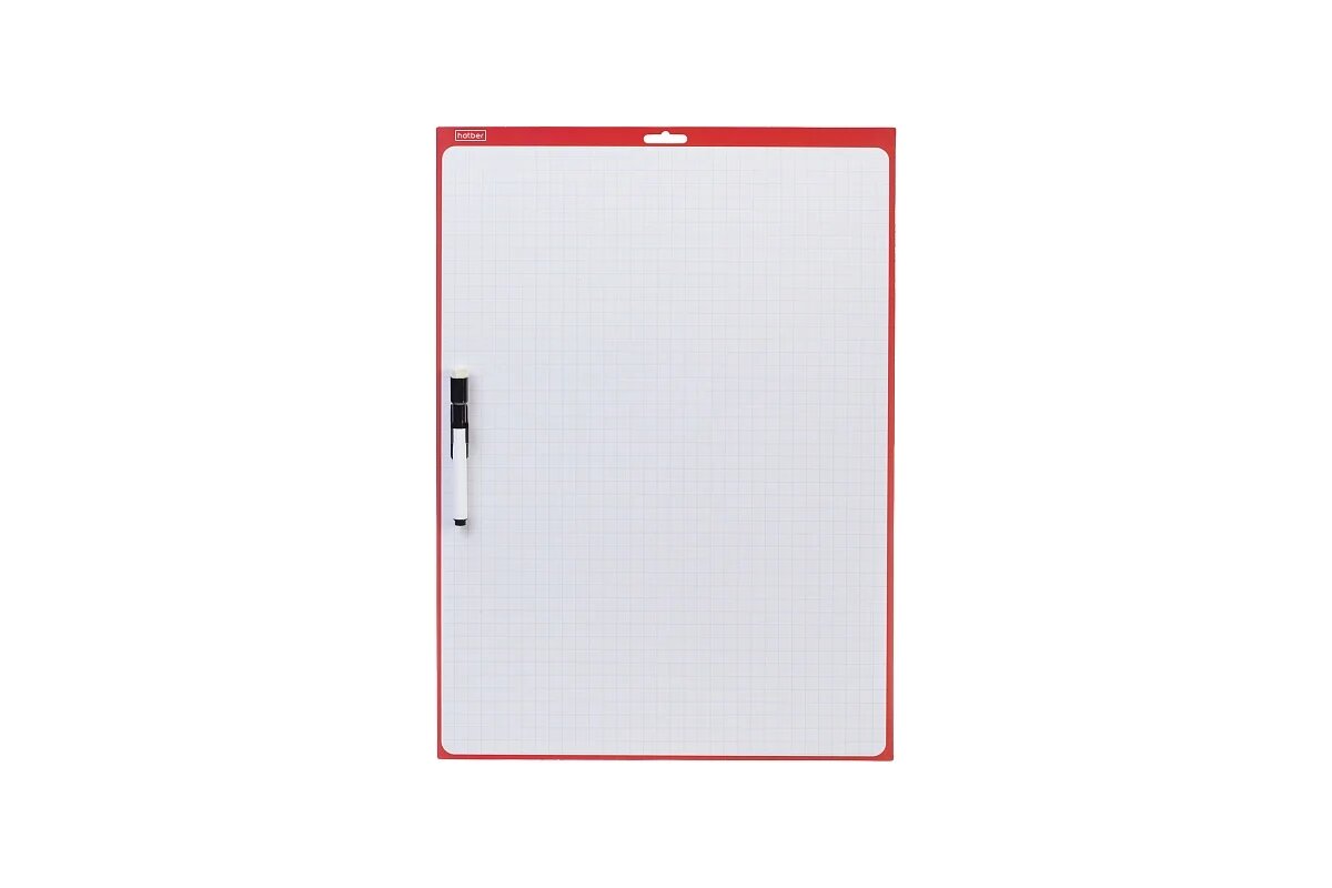 HATBER Доска для заметок и рисования двухсторонняя 340x490мм 006235