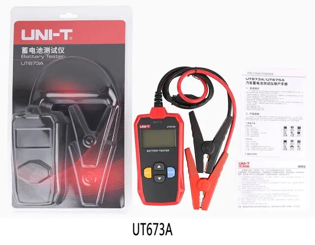 UNI-T UT673A/UT675A Тестер аккумуляторов UT673A
