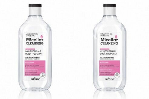 Белита Мицеллярная вода-гидролат для снятия макияжа Micellar cleansing Бережное очищение 300мл 2 шт
