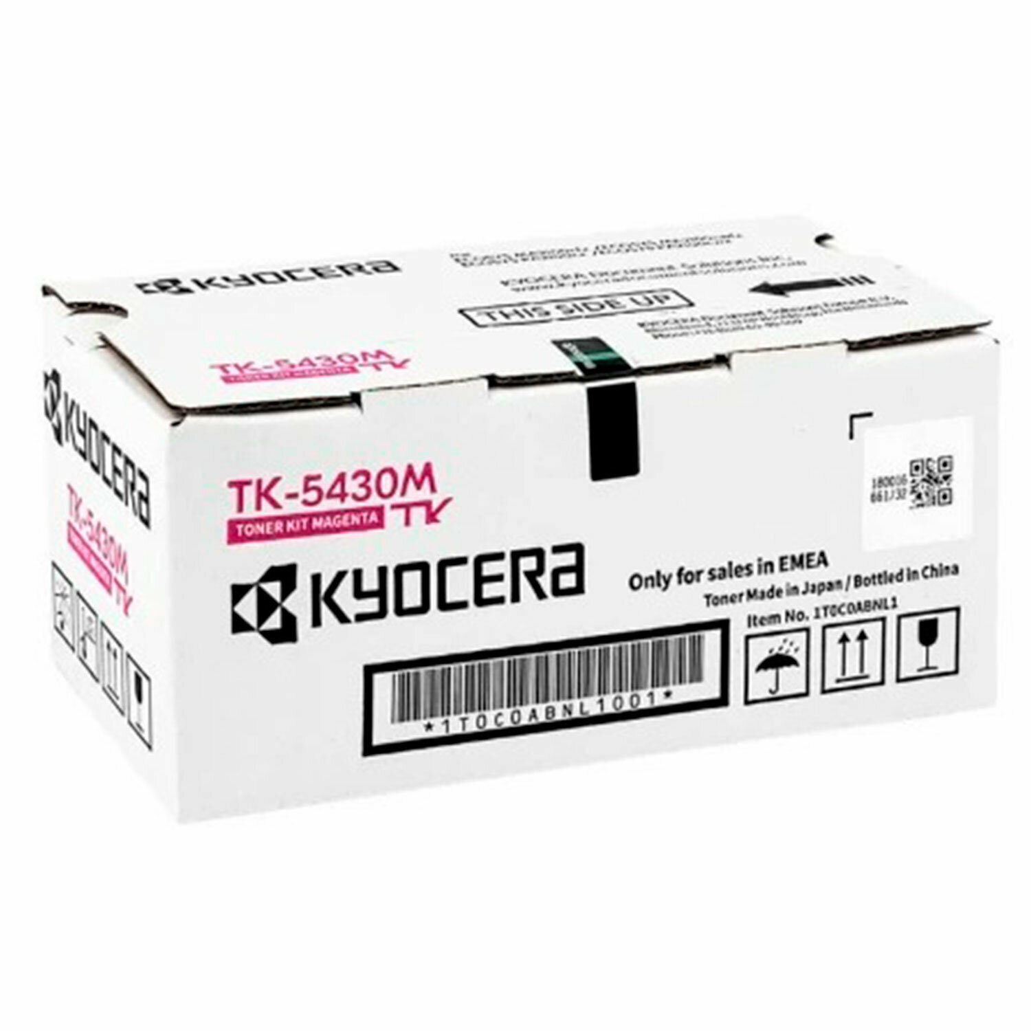 Тонер-картридж Kyocera TK-5430M, ECOSYS PA2100cx, MA2100cfx и другие, пурпурный, оригинальный, ресурс 1250 страниц 1T0C0ABNL1