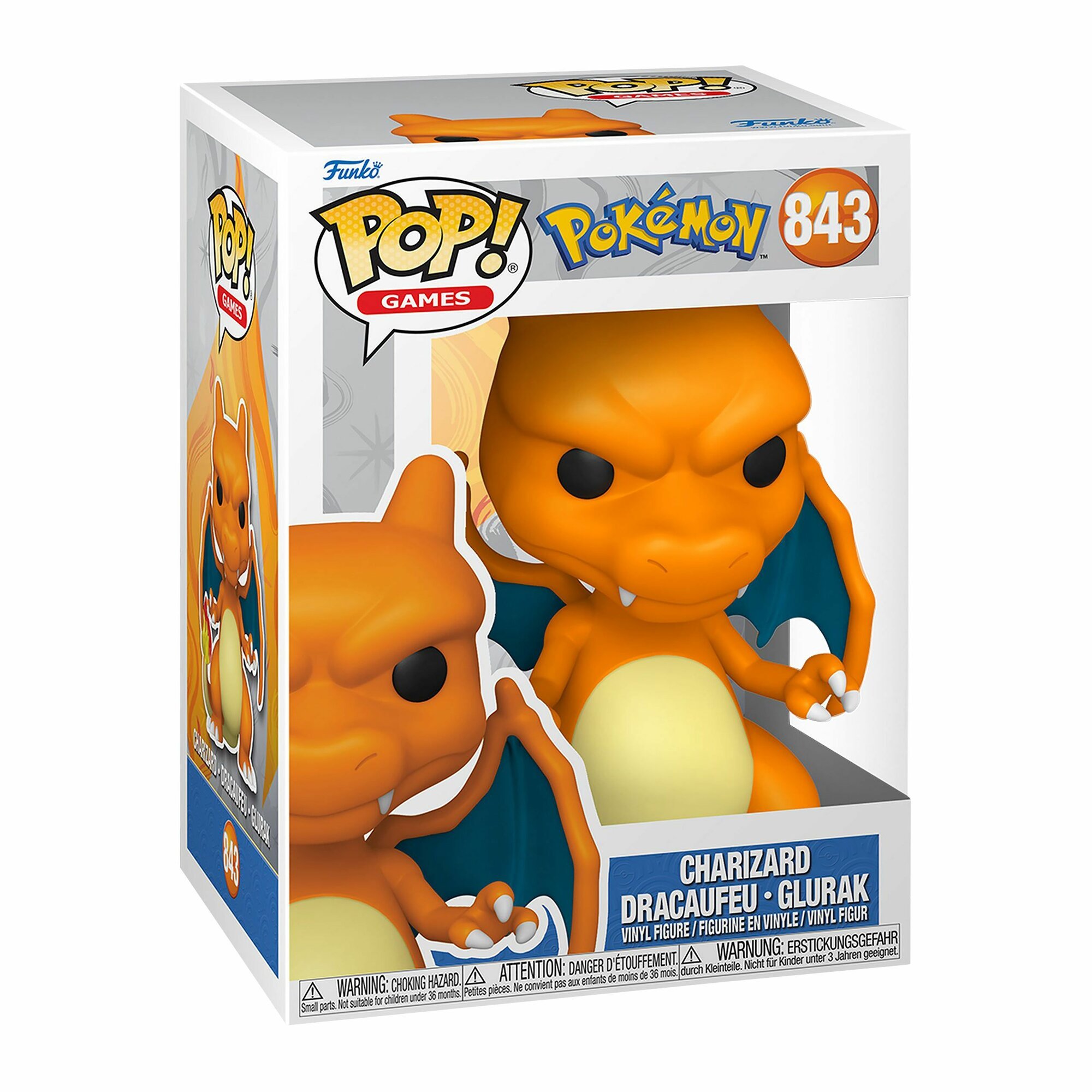 Фигурка Funko POP! Games. Pokemon - Charizard (Покемон Чаризард) 843