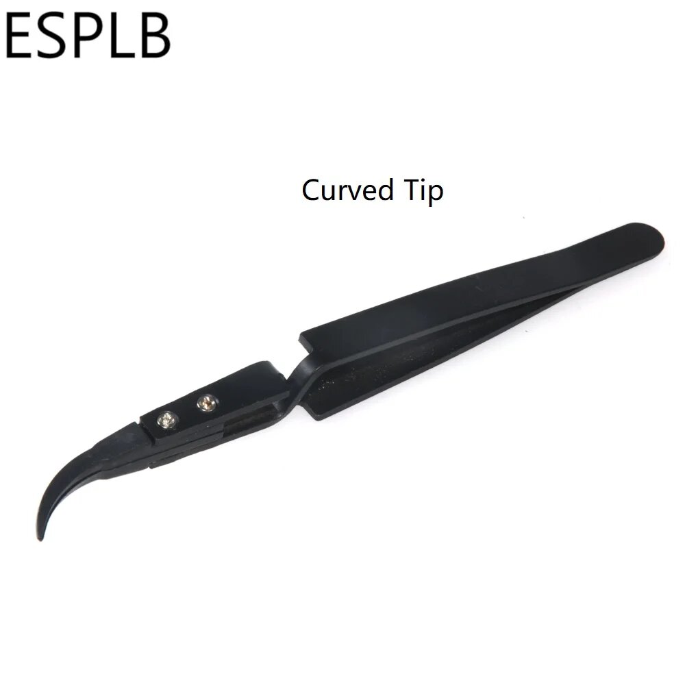 Пинцет для наращивания ресниц ESPLB Curved Tip