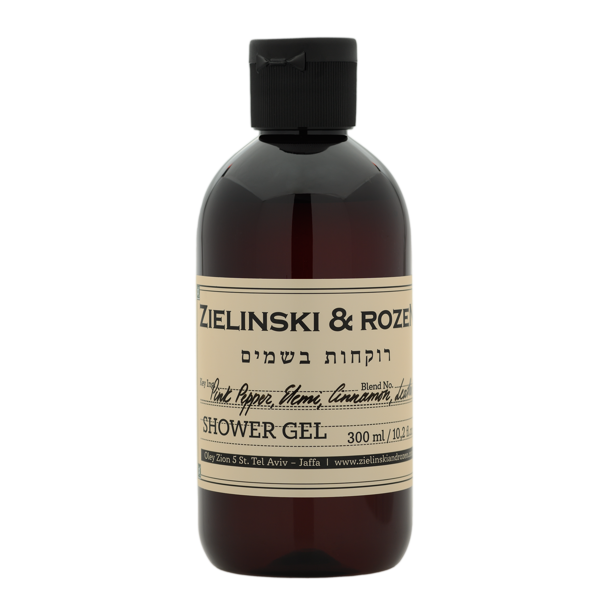 Zielinski & Rozen Гель для душа Розовый Перец, Элеми, Корица, Кожа (300мл)