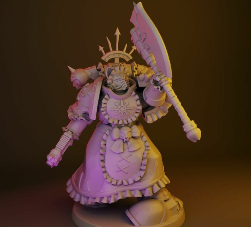 Warhammer 40000 Миниатюра Traitor marines