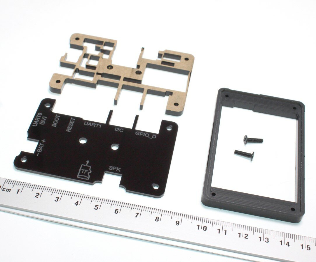 Корпус акриловый черный для CROWPANEL 2.4"
