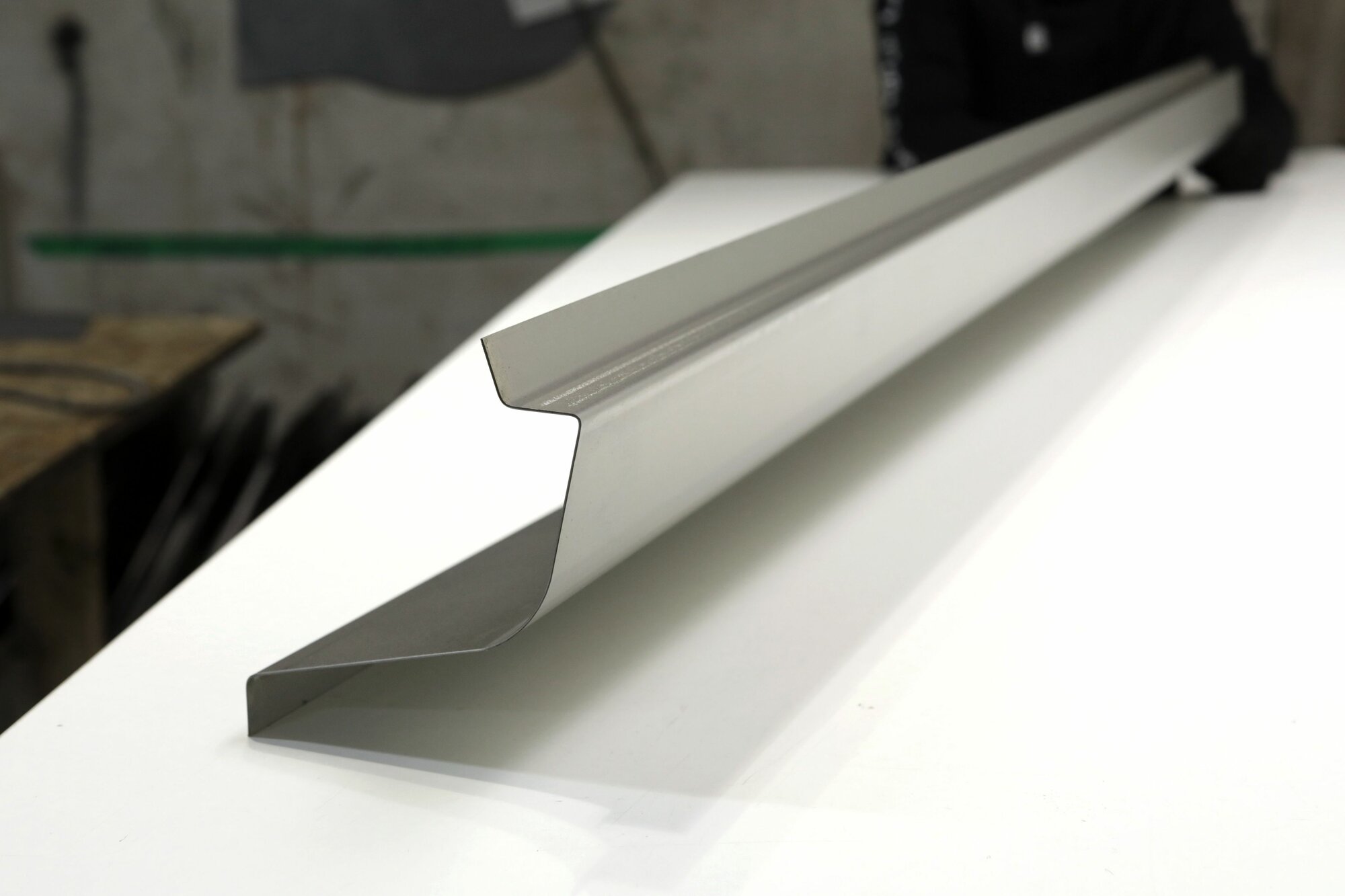 Порог ремонтный левый + усилитель для Kia Picanto (SA) 1 поколение 2003-2011 (киа пиканто 1), холоднокатаная сталь 1.2 мм