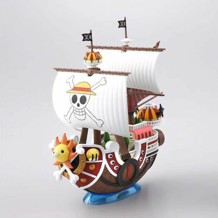Корабль ван пис, Таузенд Санни конструктор, BANDAI 13cm One piece Сборная модель Thousand Sunny