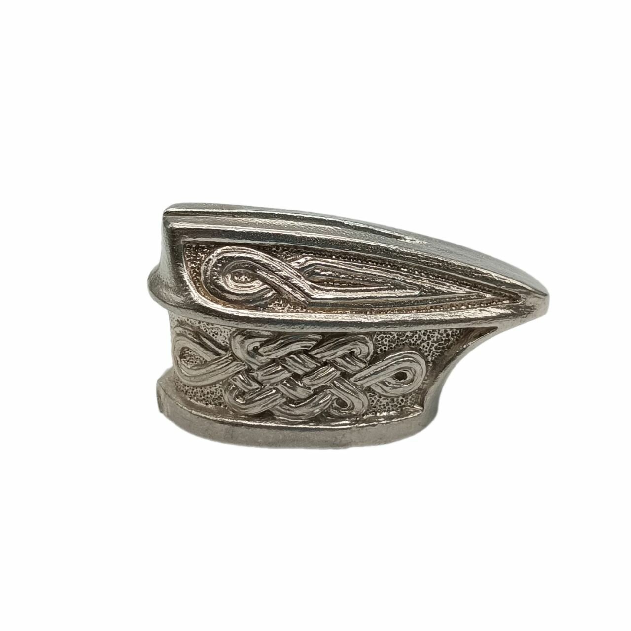 Больстер с упором и пазом под клинок (Мельхиор)/притин/Клинки Цаплина