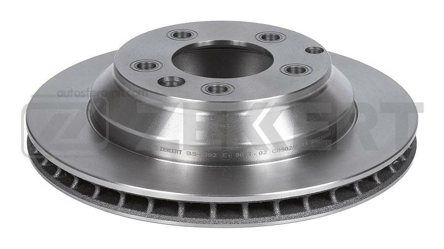 ZEKKERT BS5392 Диск торм. задн. Audi Q7 06- VW Touareg I 02- Porsche Cayenne I II 02-